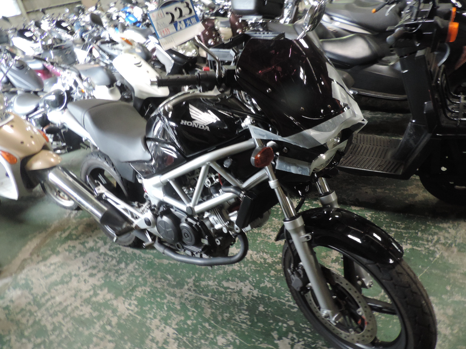 MC33 VTR 転倒車 エンジン好調!!202506110223 - オートコレクション